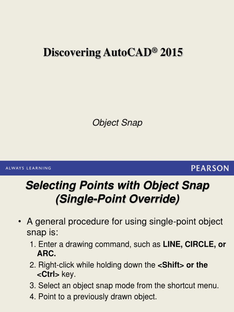 3 A-Object Snap, Trim, Extend, Plotting, Stretch Lengthen | PDF ...
