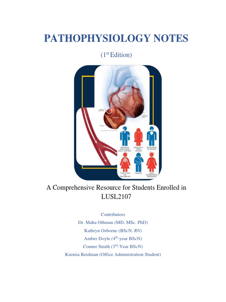 Pathophysiology Notes Full Document 2 | PDF | Hypoxia (Medical ...