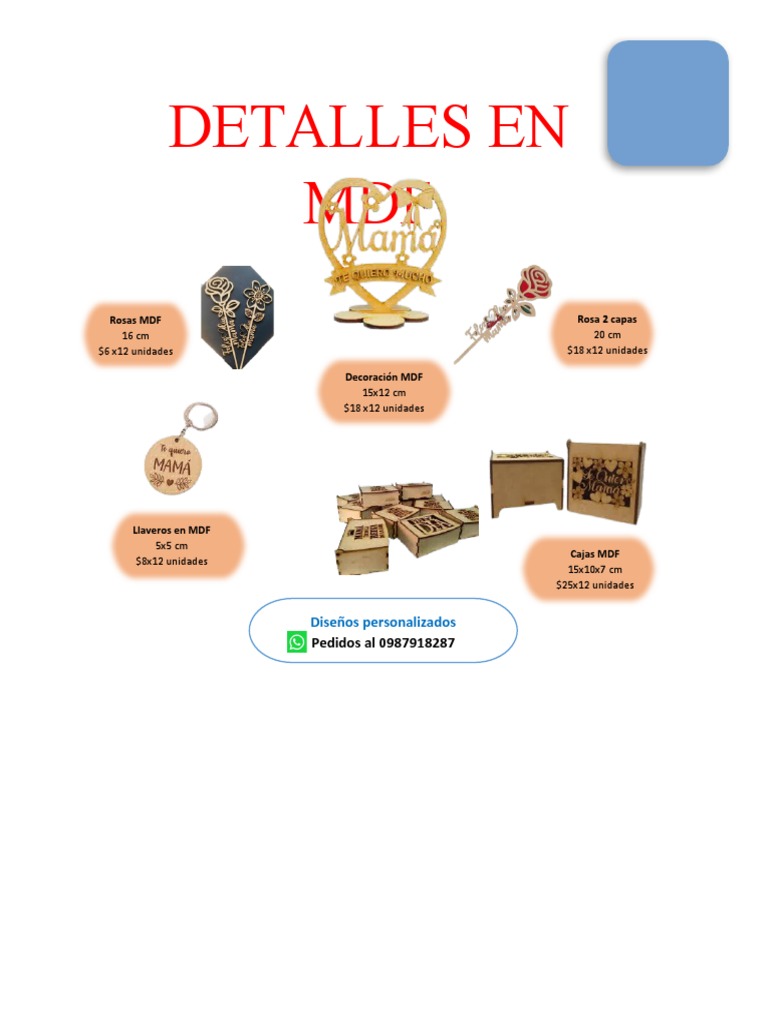 Detalles en MDF | PDF
