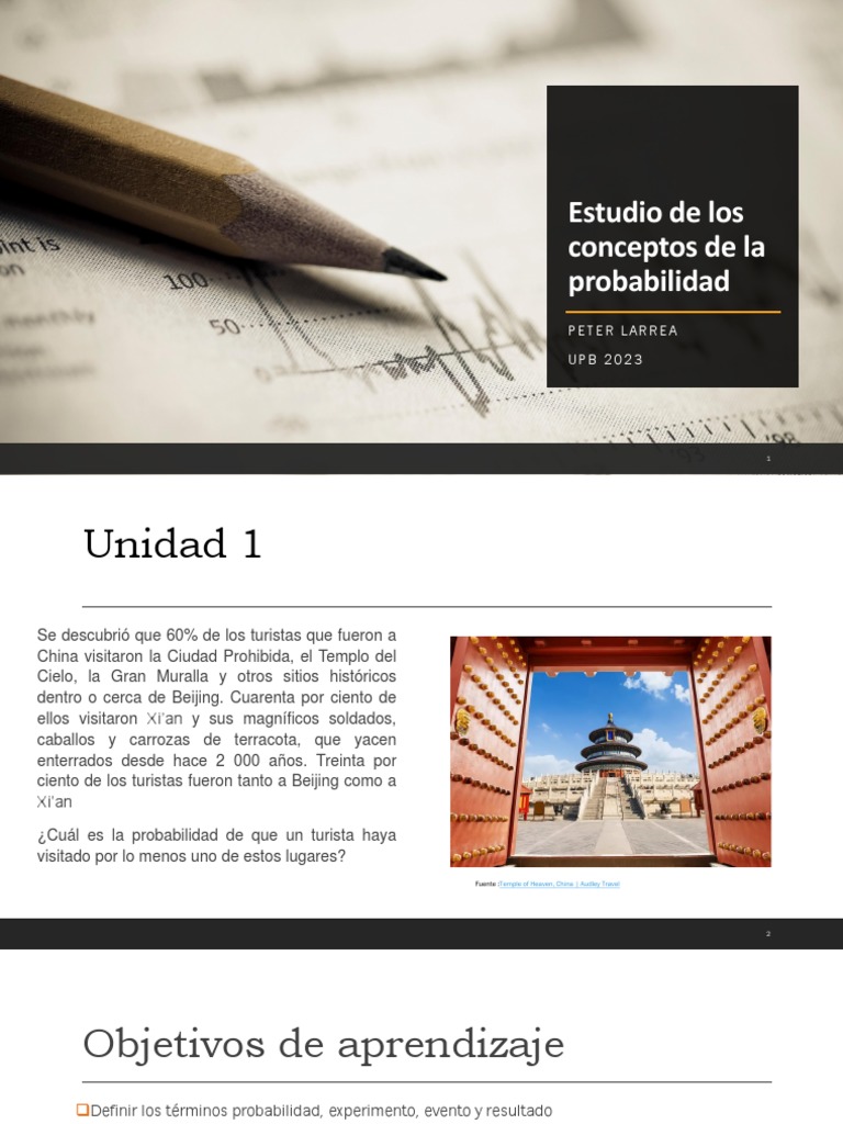 Unidad 1 Conceptos B | PDF | Probabilidad | Science