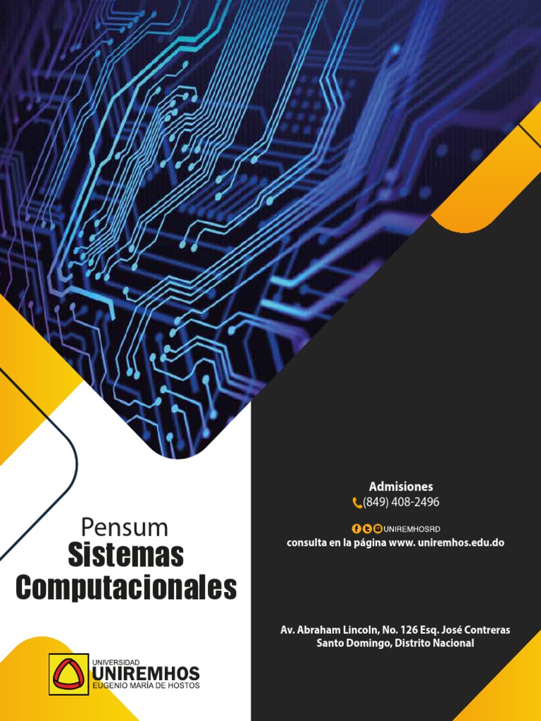 Pensum de Sistemas Computacionales | PDF | Ciencias de la Computación ...