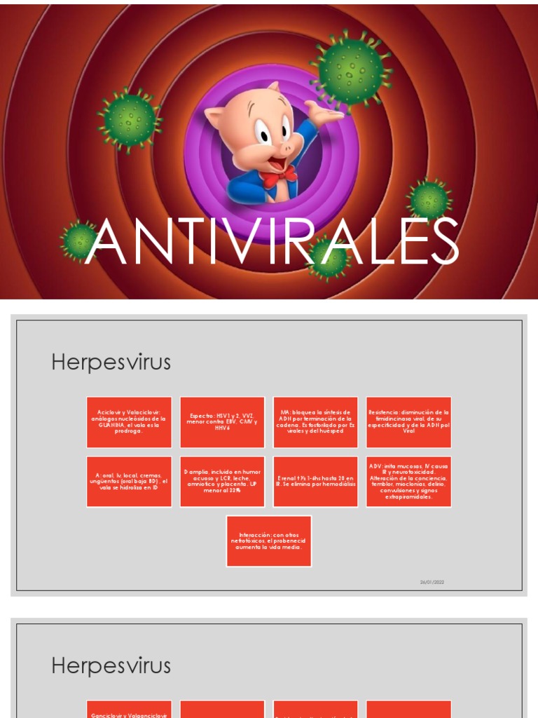 5) Antivirales, Antifungicos y Antiparasitarios | PDF | Virus | Medicina CLINICA
