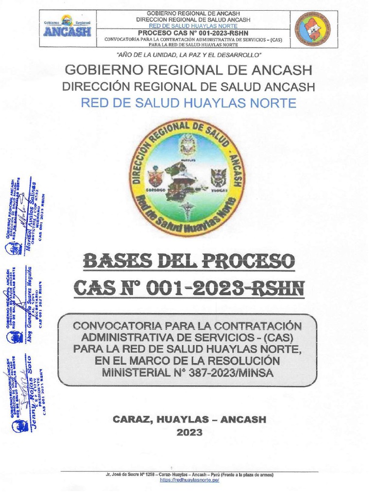 Bases Cas 001 2023 RSHN | PDF