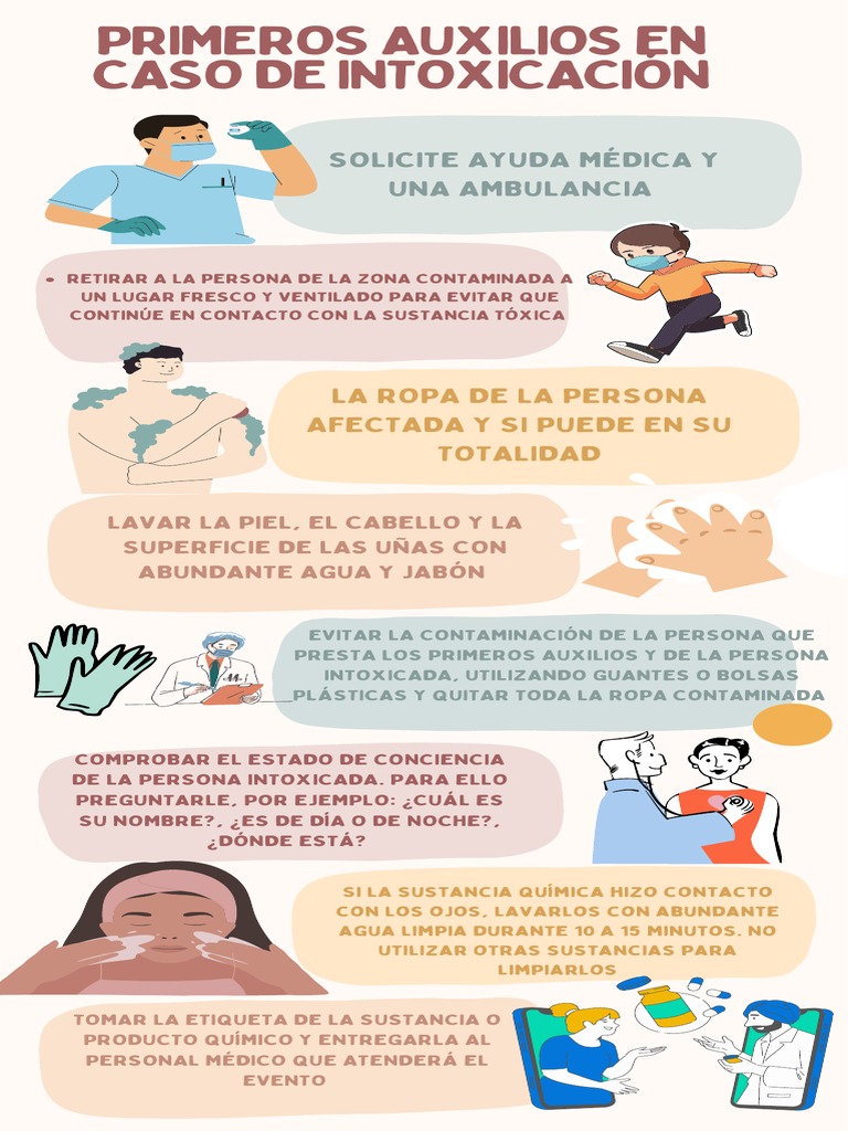 Primeros Auxilios en Caso de Intoxicación | PDF