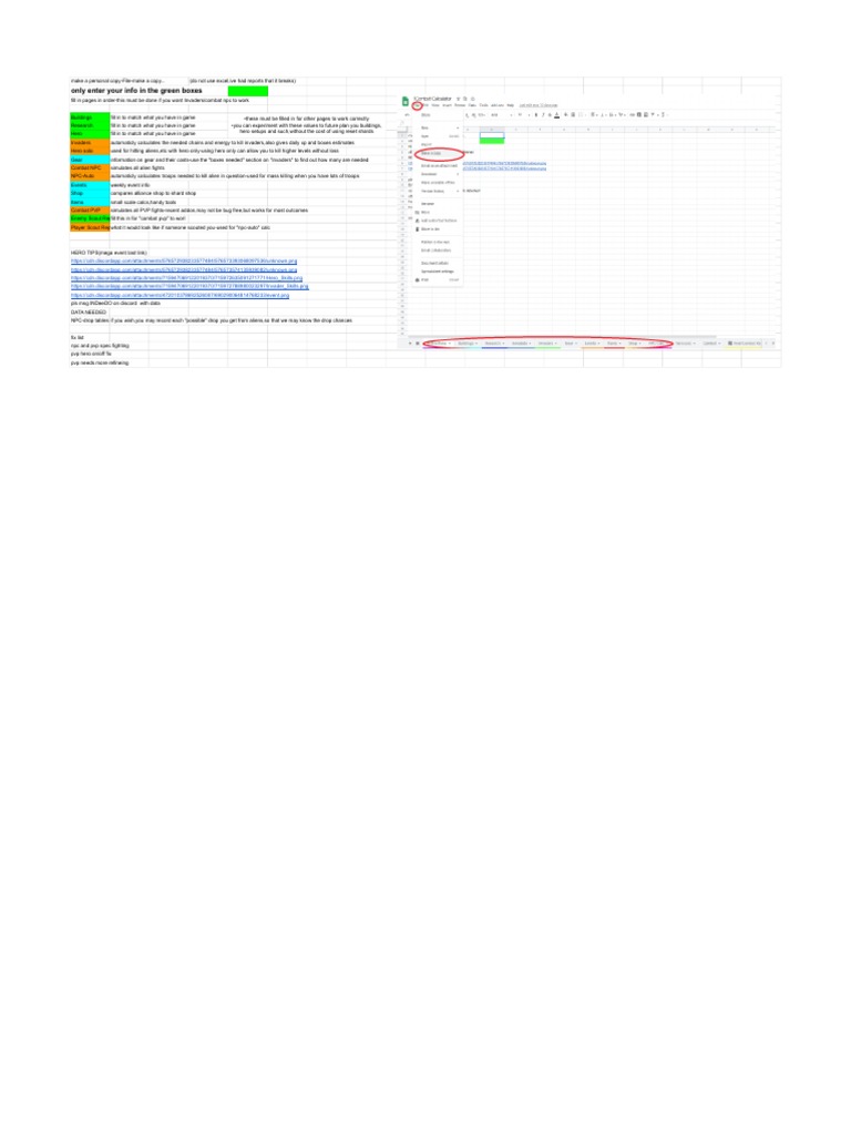 Combat Calculator and Building Guide | PDF | Tanks | Infantry