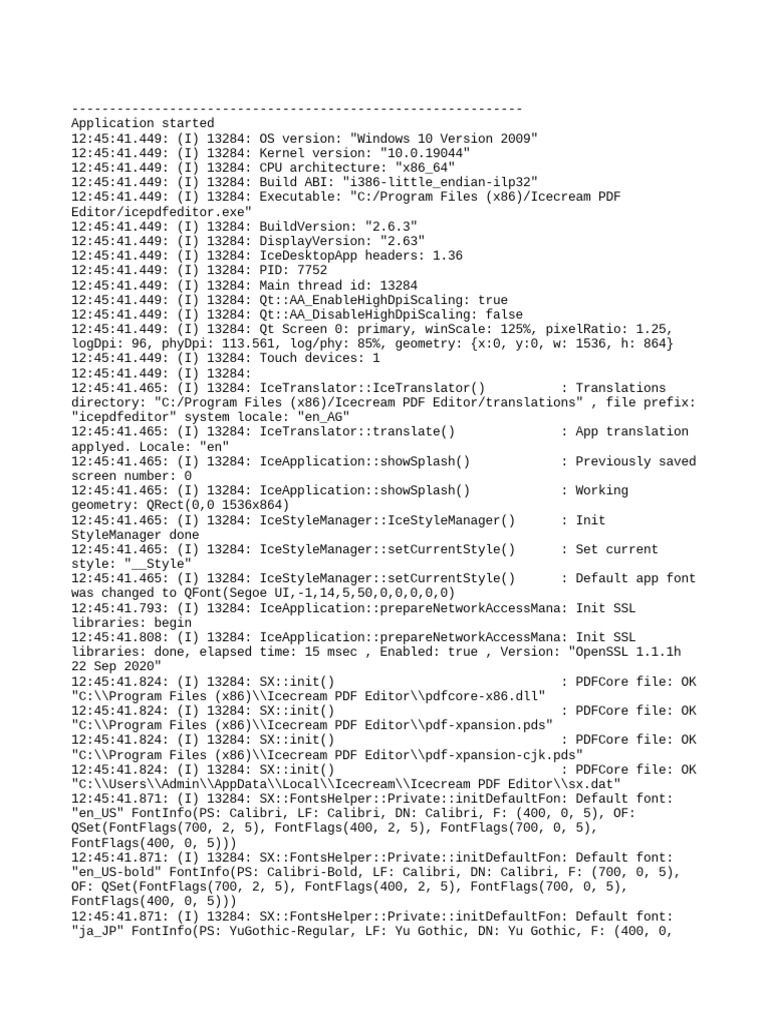 Log 2023-01-03 12 45 41 | PDF | Software Development | System Software