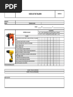 Check-list de Pulidora y Esmeril | PDF