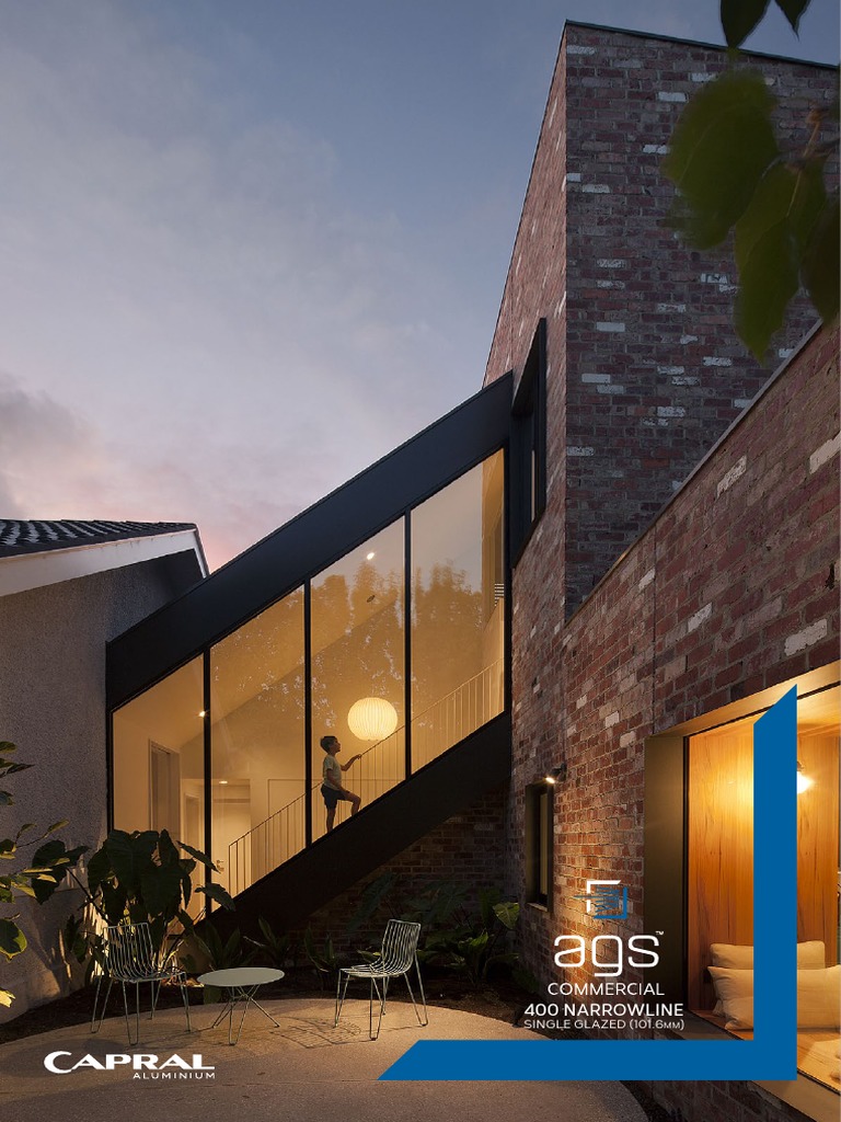 Capral AGS 400 Narrowline SG - Brochure | PDF | Window | Building ...