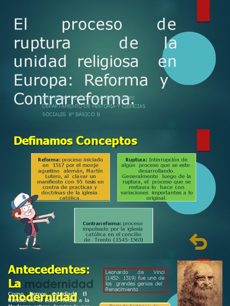 8vo Reforma y Contrarreforma Religiosa | PDF | Contrarreforma | Iglesia ...