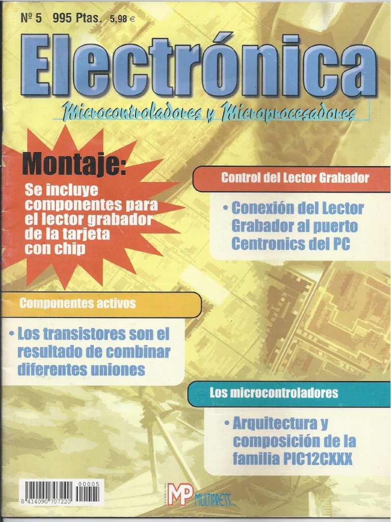 Electrònica, Microcontroladores y Microprocesadores (2000) - Libgen ...