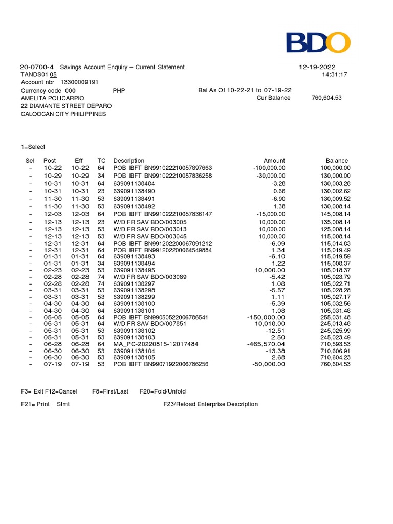 BDO | PDF | Currency | Foreign Exchange Market