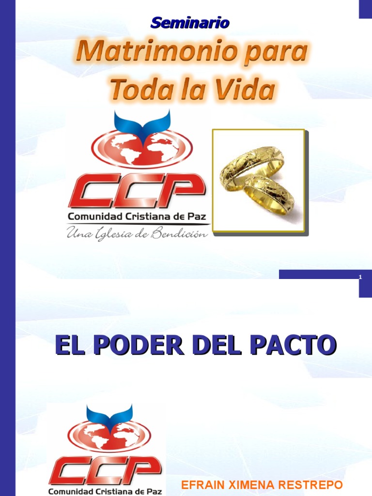 El Poder Del Pacto | PDF | Jesús | Creencia religiosa y doctrina