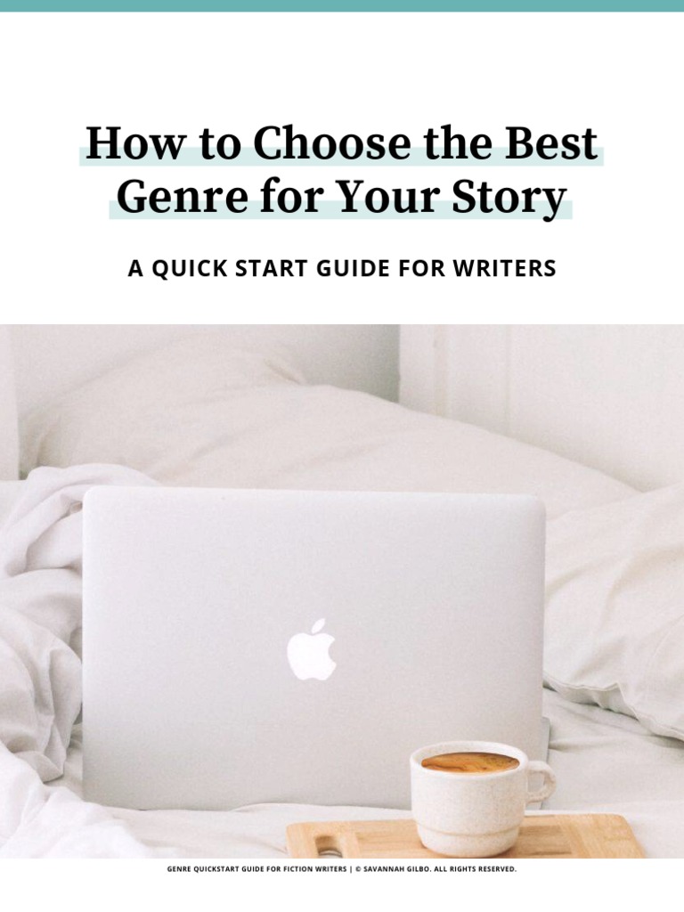 00 Genre Quick Start Guide - How To Choose The Best Genre For Your ...