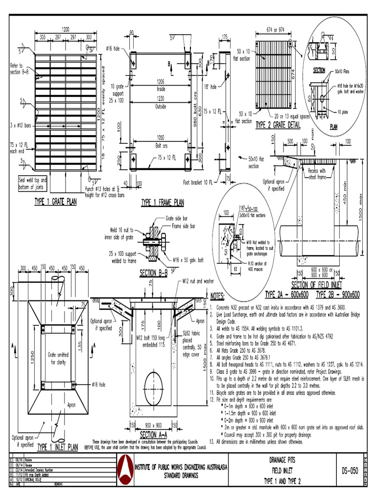 Standard Drawing Ds 050 | PDF