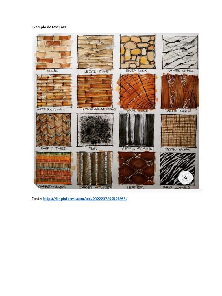 6 - Exemplo de Texturas | PDF