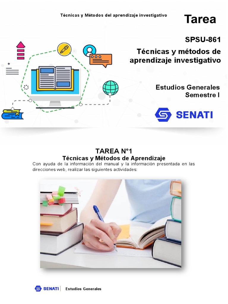 SPSU-861_TAREA_U001 | PDF | Aprendizaje | Sicología