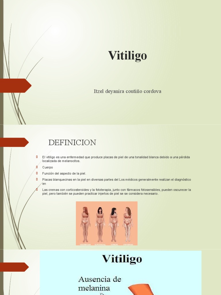 Vitiligo | PDF | Piel | Medicina