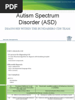 Coventry Model ASD Diagnosis Checklist | PDF | Autism Spectrum | Mental ...