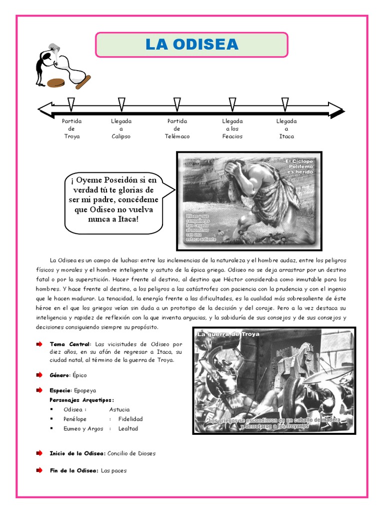 La Odisea | PDF | Odisea | Odiseo