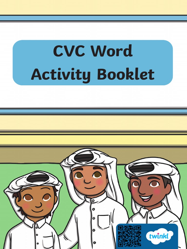 CVC Word Activity Booklet Ver 2 | PDF