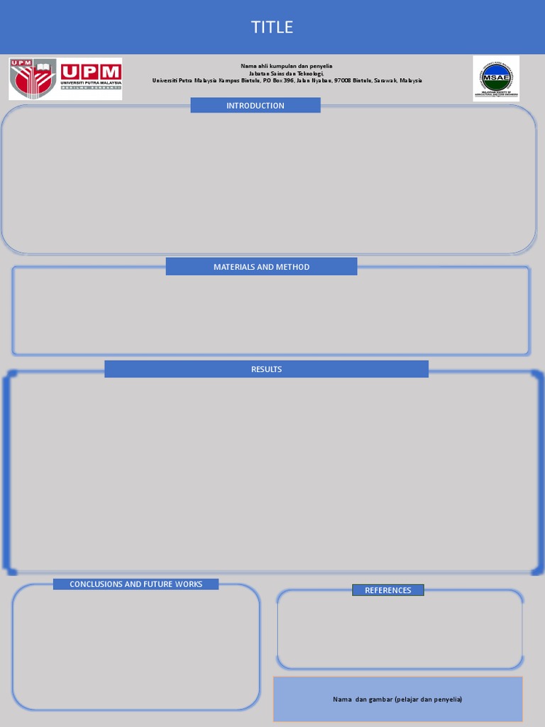 Template Poster Projek Mini | PDF
