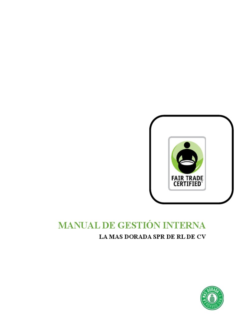 Manual de Gestion Interna | PDF | Auditoría | Gestión de recursos humanos
