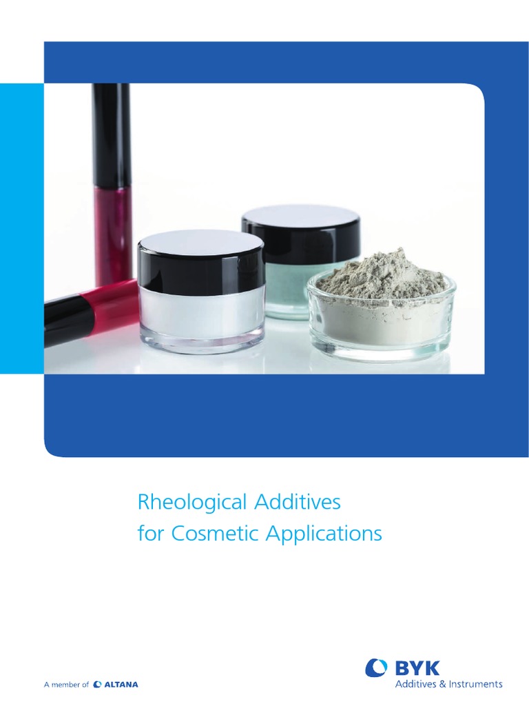 BYK BR RheologicalAdditives v8 WEB | PDF | Rheology | Cosmetics