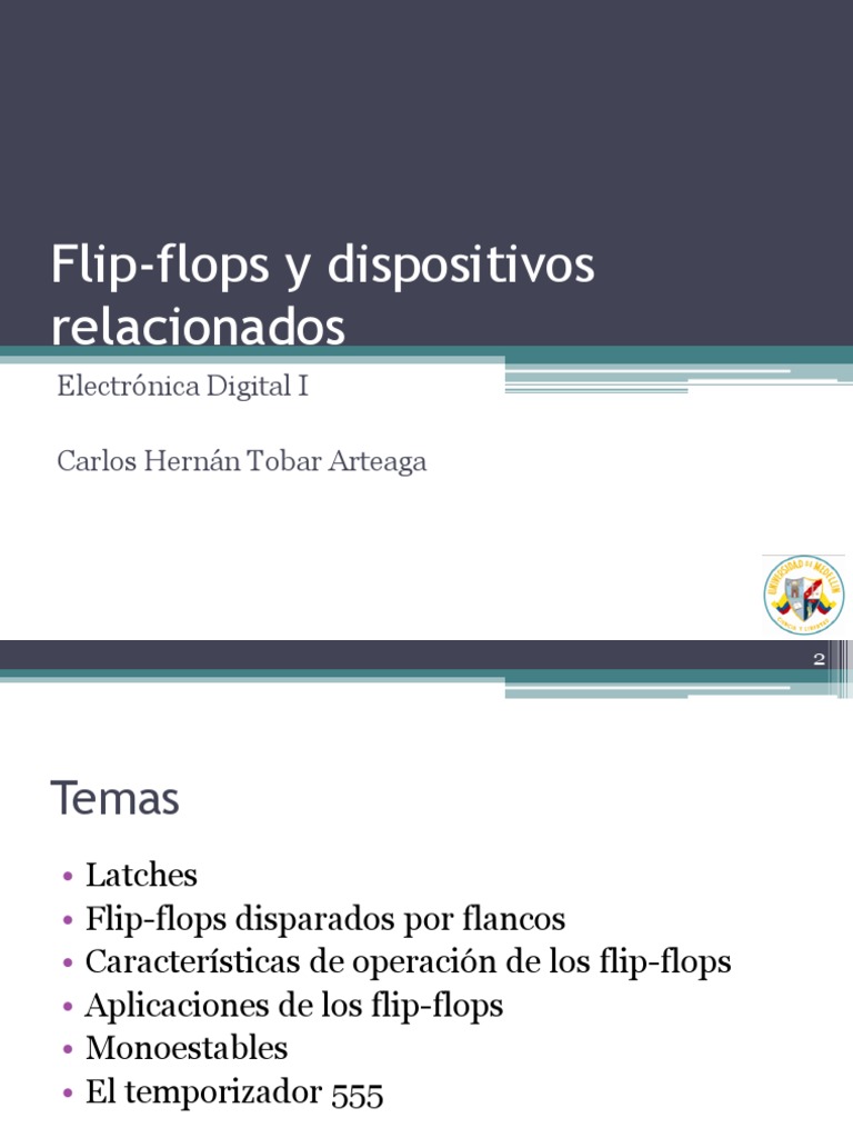 7-Flip Flops y Dispositivos Relacionados | PDF | Tecnología digital | Electricidad