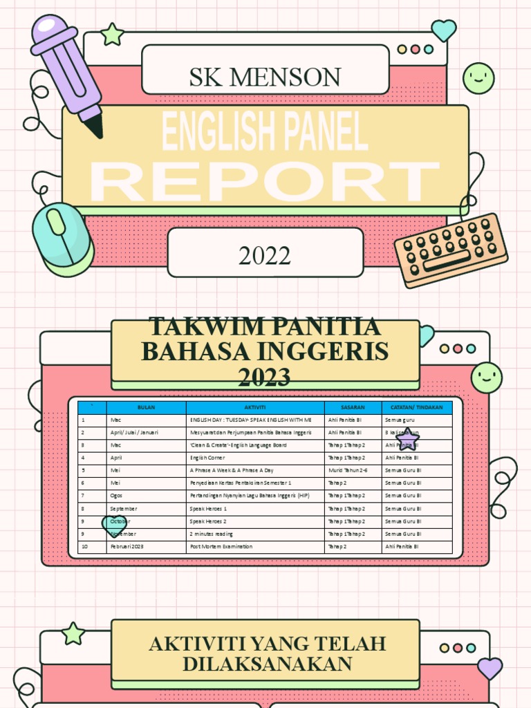 English Panel Report | PDF