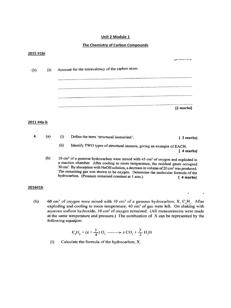 Unit 2 Module 1 Past Papers - Merged | PDF Unit 2 Module 1 Past Papers - Merged | PDF