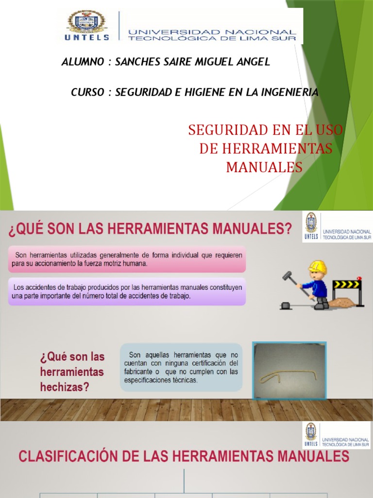 Seguridad en El Uso de Herramientas Manuales | PDF