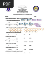 Math Quiz Bee Grade 3 | PDF