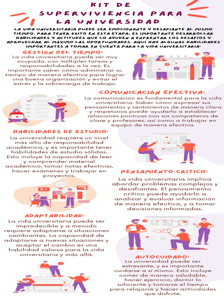 Kit de Superviviencia para La Universidad | PDF | Pensamiento | Estrés ...