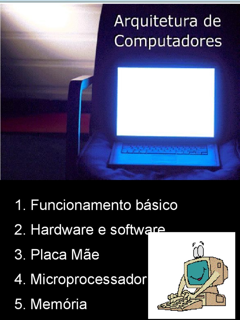 Arquitetura Computador | PDF | Armazenamento de dados de computador ...