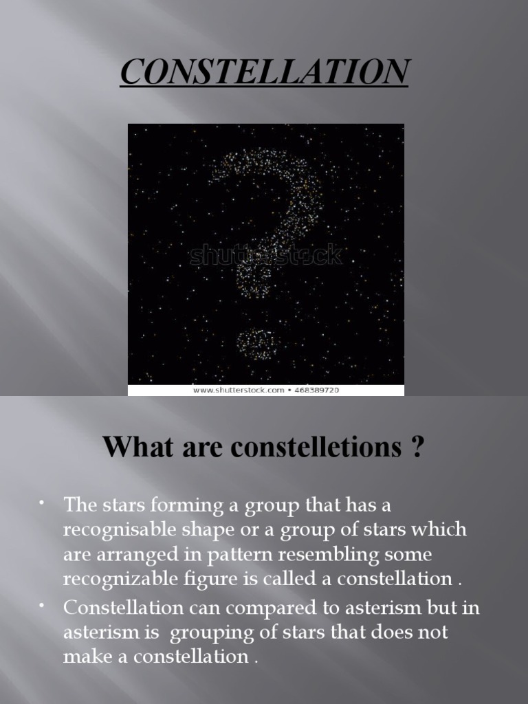Constellation | PDF | Constellation | Astronomy
