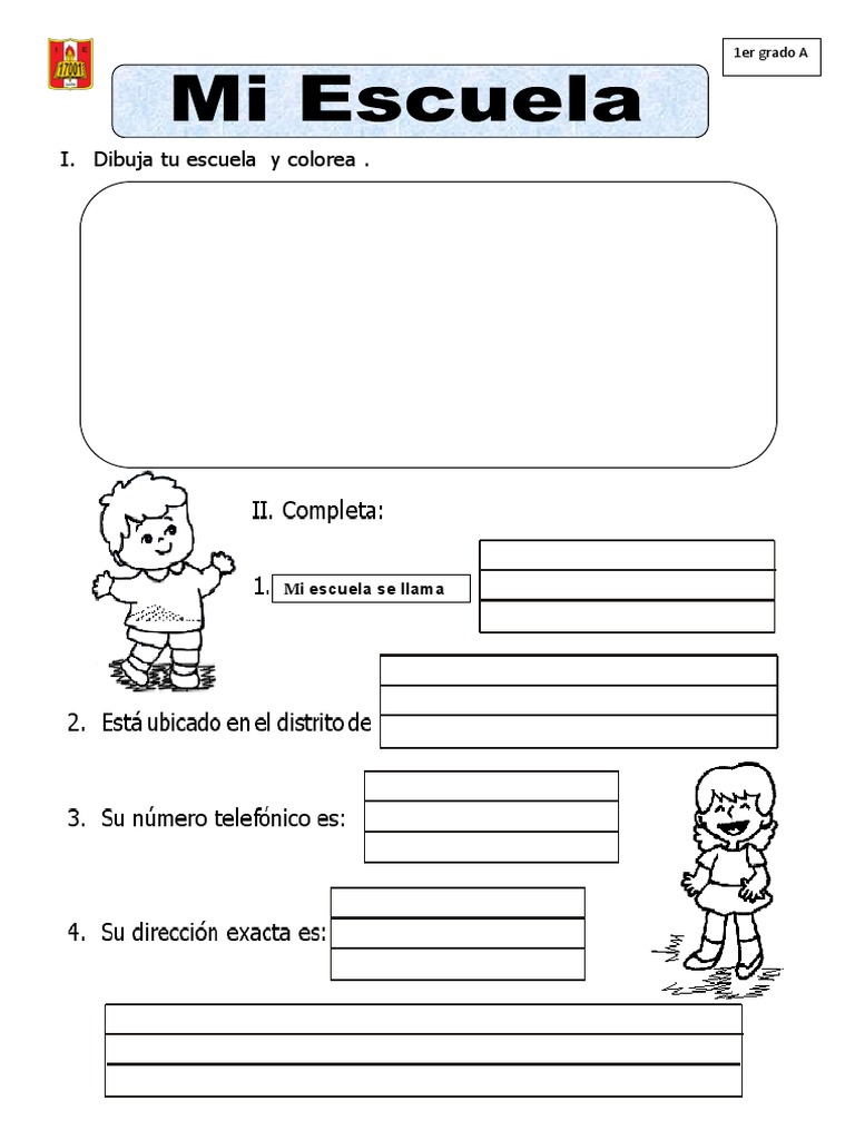 Actividades Escolares para 1er Grado | PDF | Artes del Lenguaje y ...