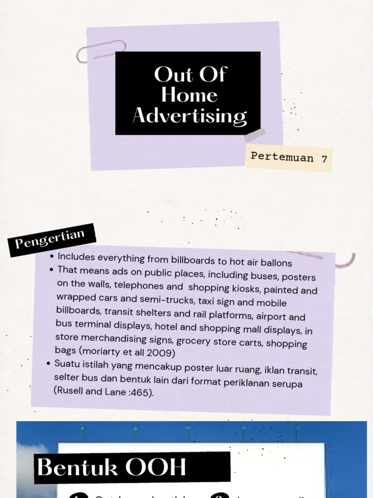 Out of Home | PDF