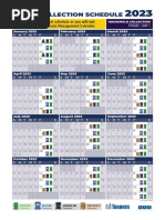 2025 Waste Calendar Accessible | PDF | Waste | Waste Management
