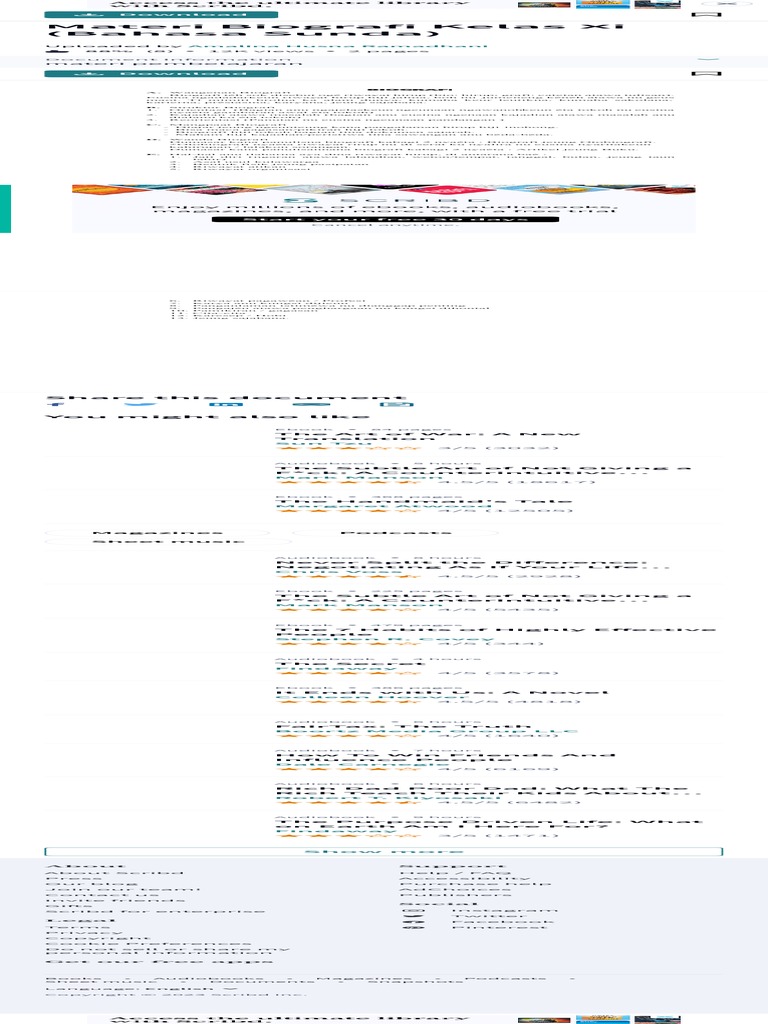 Materi Biografi Kelas Xi Bahasa Sunda Pdf Pdf