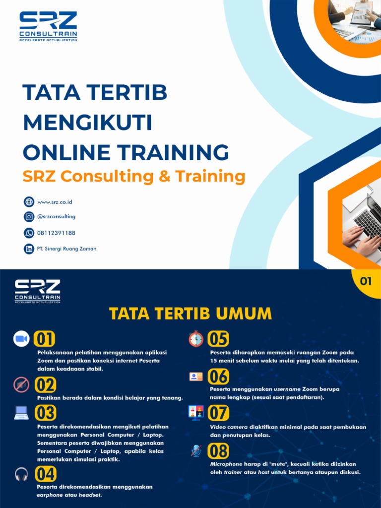Wawa Tata Tertib Online Training | PDF