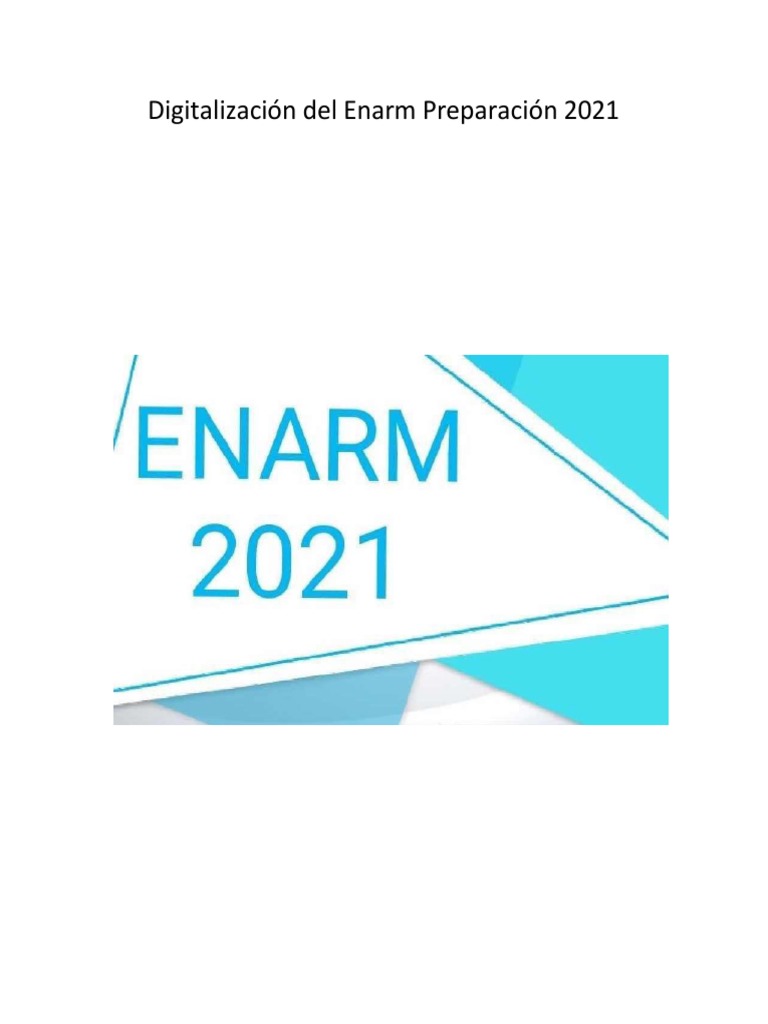 Enarm Ingles 2021 | PDF | Neumonía | Especialidades Medicas