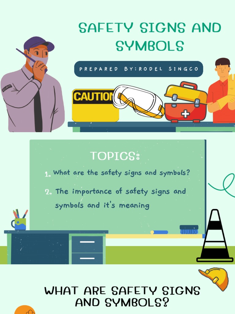Safety Signs and Symbols | PDF | Safety | Hazards