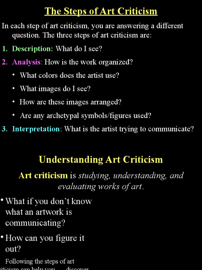 How to Analyze a Painting | PDF | Green | Color