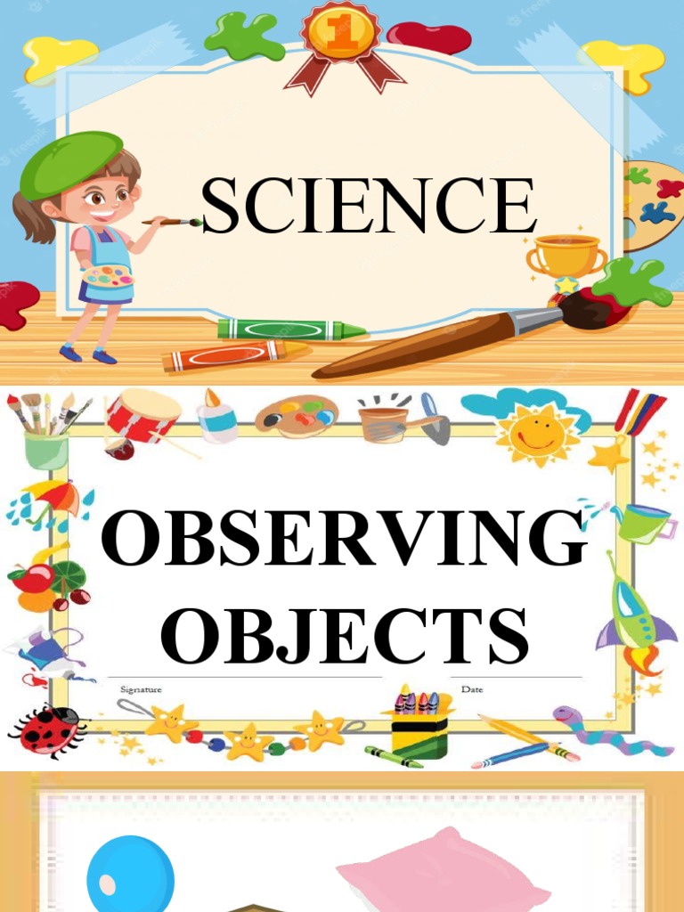 Observing Object Properties in Science | PDF | Home & Garden