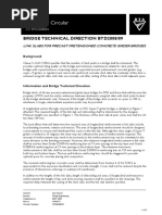 Span Vs Super T Depth - NSW | PDF | Bridge | Concrete