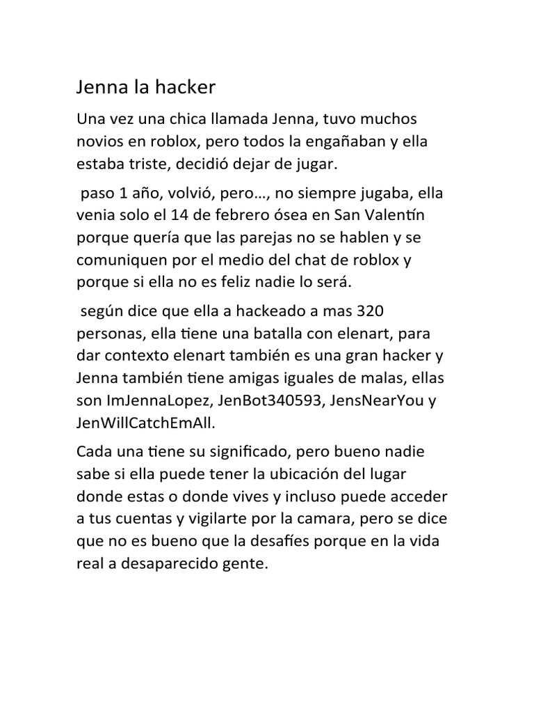 Jenna La Hacker | PDF | Arte