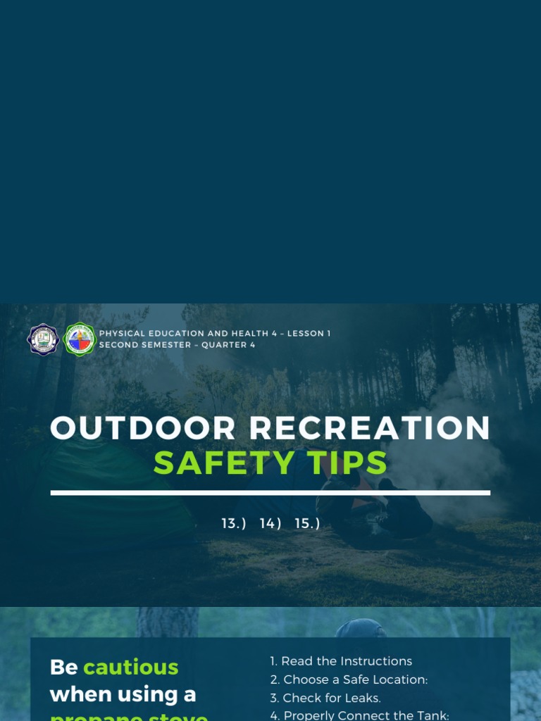 Outdoor Safety Tips | PDF | Insects