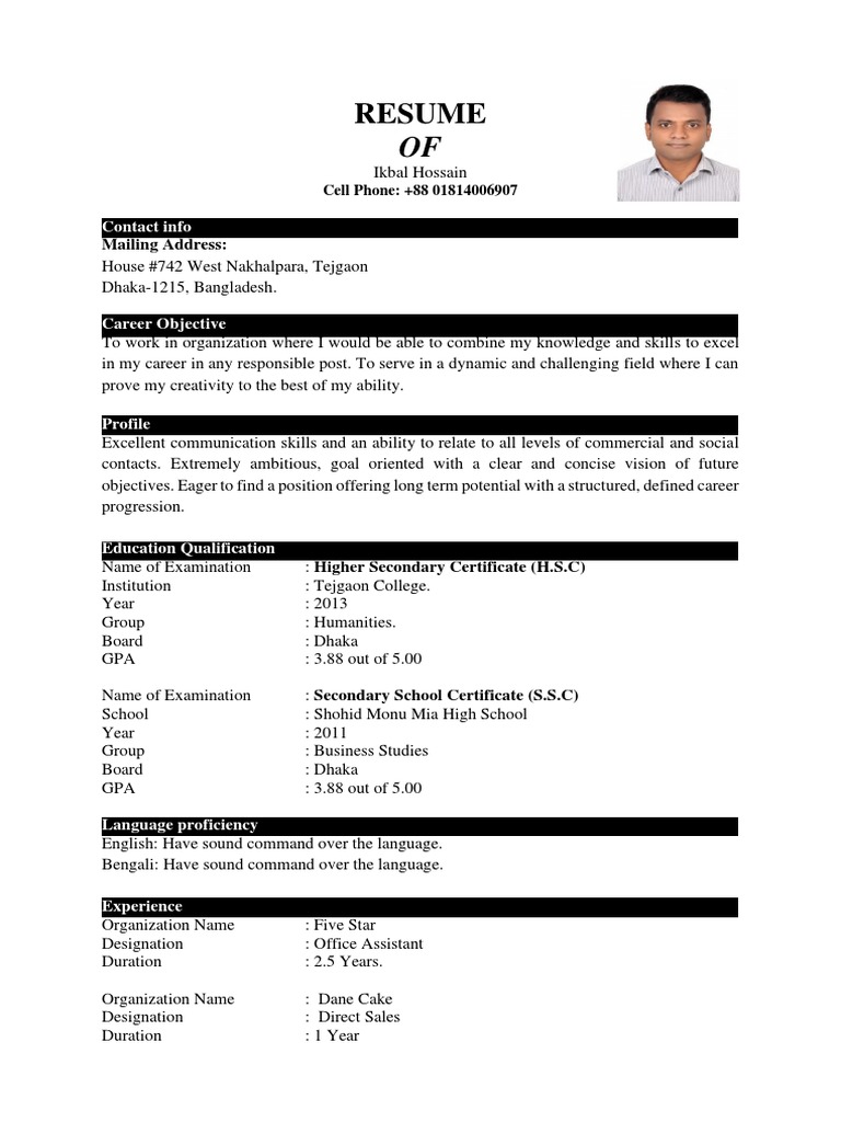 Ikbal CV | Download Free PDF | Learning | Behavior Modification