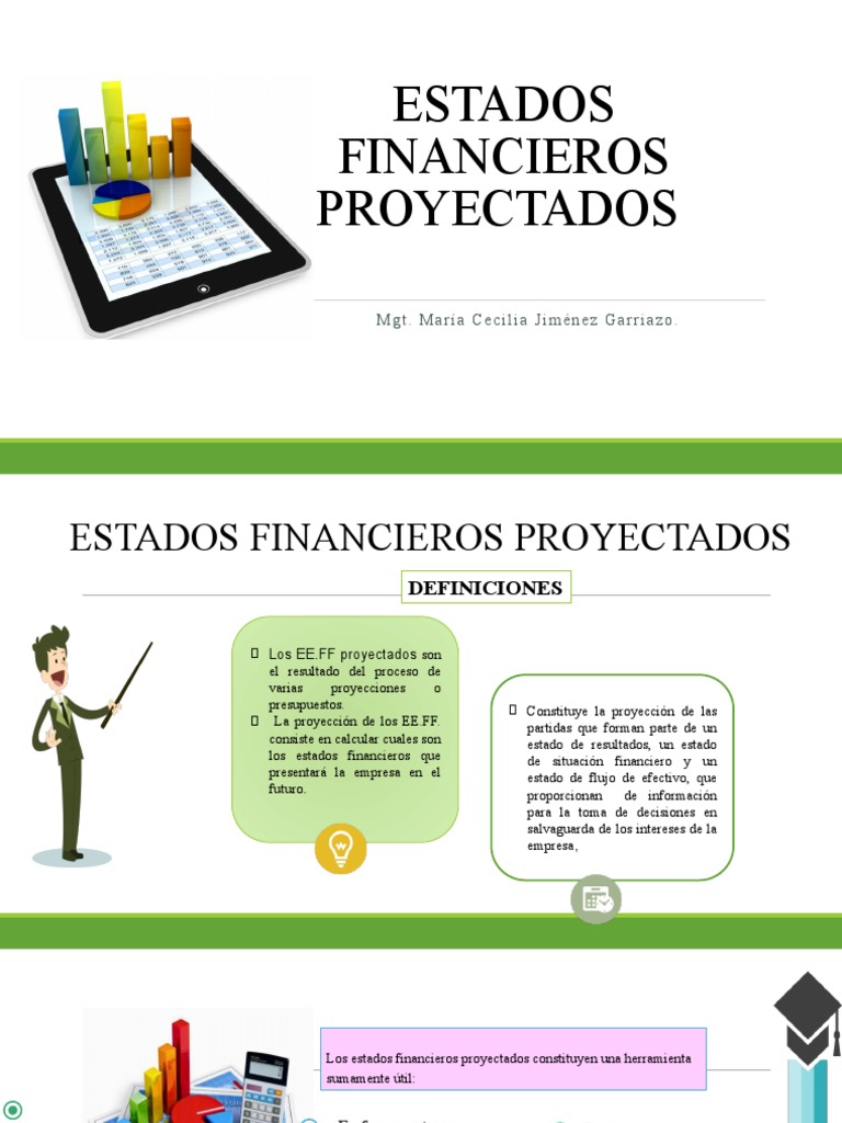 Estados Financieros Proyectados | PDF | Planificación | Estado financiero