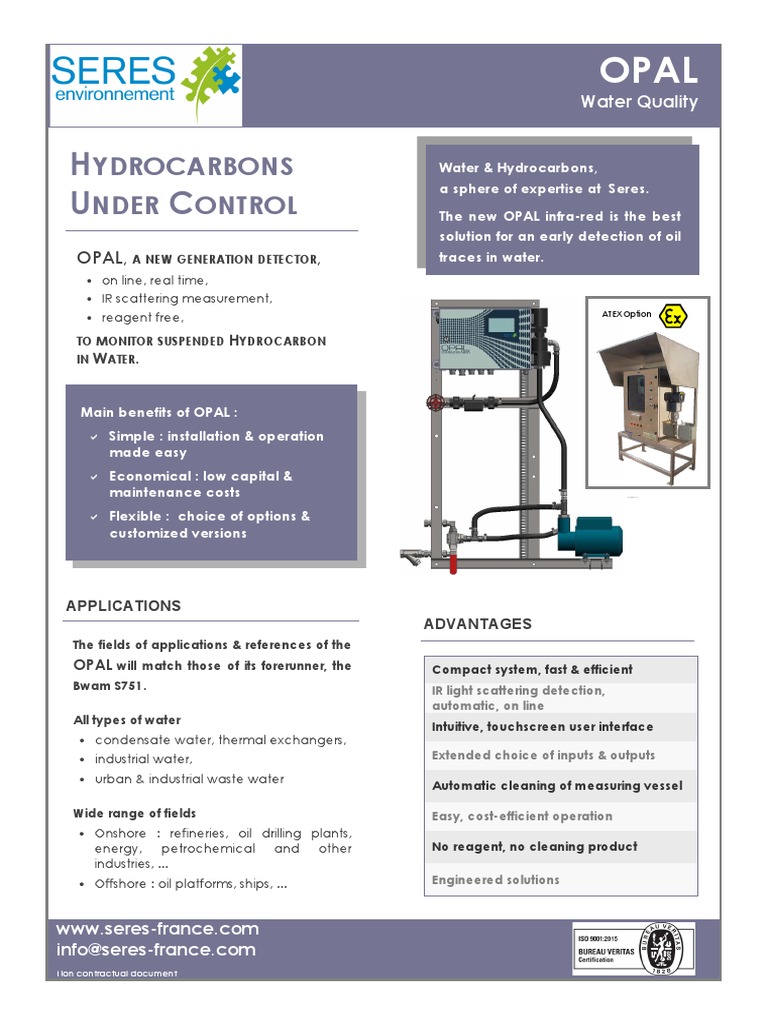Opal Brochure UK 102018 | PDF | Infrared | Petroleum